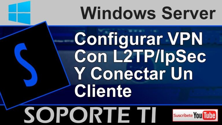 Cómo configurar l2tp/ipsec vpn windows 10 - Mundowin