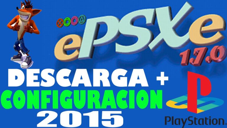 Cómo configurar emulador ps1 epsxe 1.7 0 - Mundowin