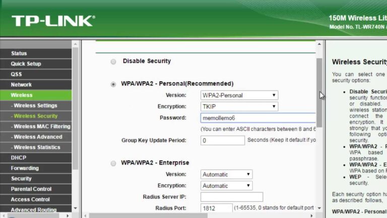 Cómo configurar la clave de un router tp-link - Mundowin