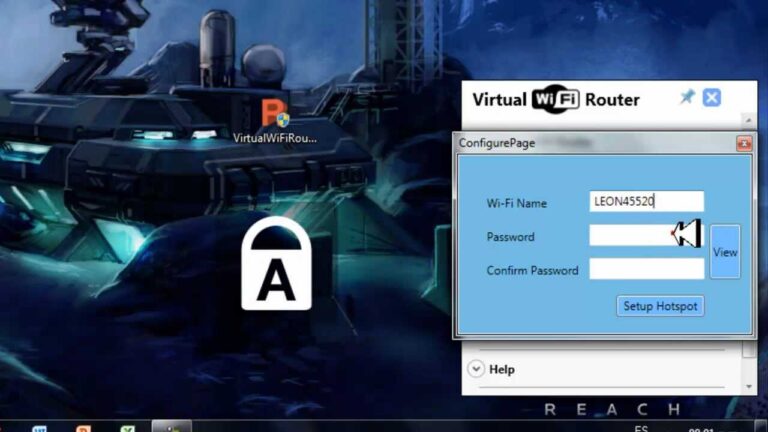 Cómo configurar el virtual router wifi - Mundowin