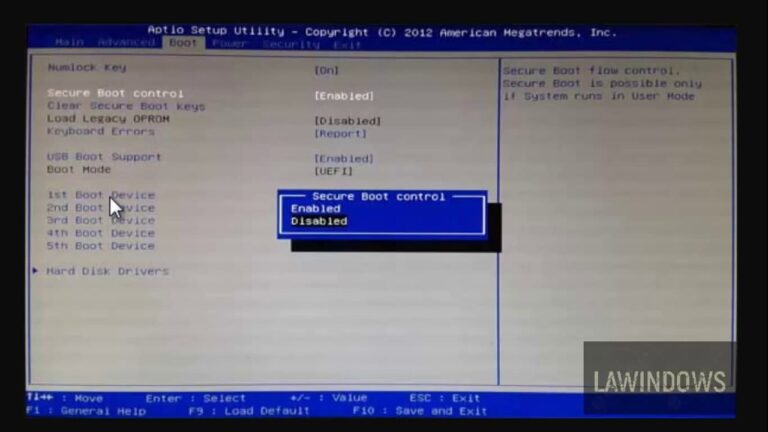 Cómo configurar en la bios uefi boot por legacy only - Mundowin