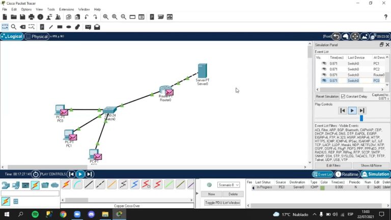 Cómo configurar firewall en cisco packet tracer - Mundowin