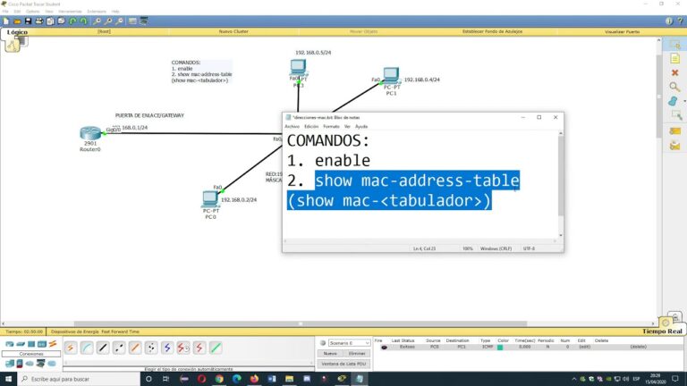 Cómo configurar direccion mac estatica packet tracer - Mundowin