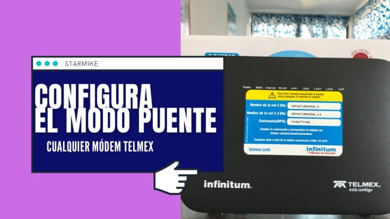 Cómo configurar mi modem infinitum en modo puente - Mundowin
