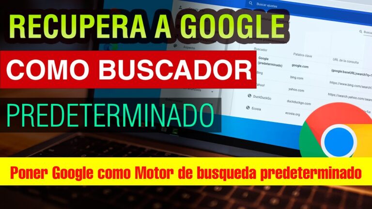 Cómo configurar motor de busqueda en chrome - Mundowin