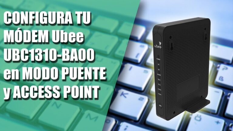 Cómo configurar router ubee como access point - Mundowin