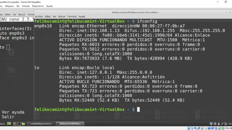 Cómo configurar la tarjeta de red en linux mint - Mundowin