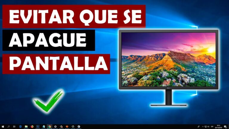 Cómo configurar mi laptop para que no se apague la pantalla - Mundowin