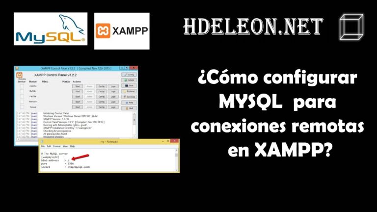 Cómo configurar my.cnf para acceder remotamente mysql - Mundowin