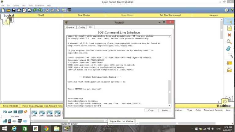 Cómo configurar un banner en packet tracer - Mundowin