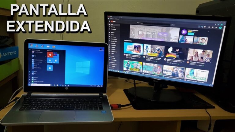 Cómo configurar una pantalla externa a mi laptop - Mundowin