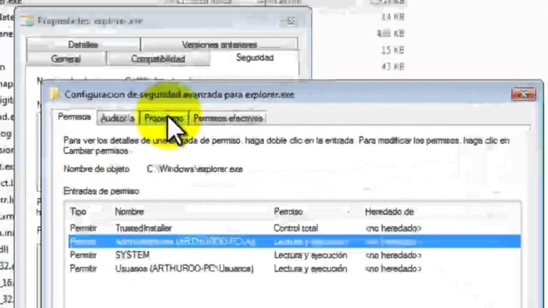Cómo configurar permisos de usuarios en windows 7 - Mundowin
