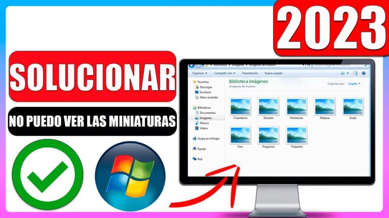 Cómo configurar windows 7 para ver imagenes en miniatura - Mundowin