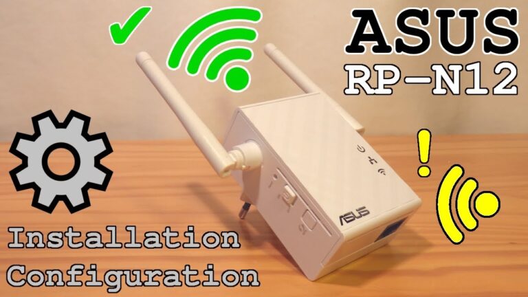 Sådan konfigurerer du en Asus RP,N12 trådløs N300 - Mundowin