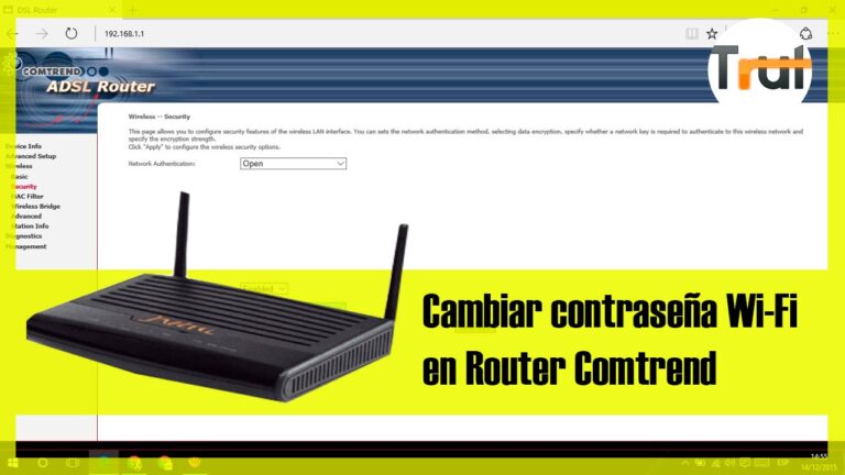 Cómo configurar router comtrend vr-3032u - Mundowin