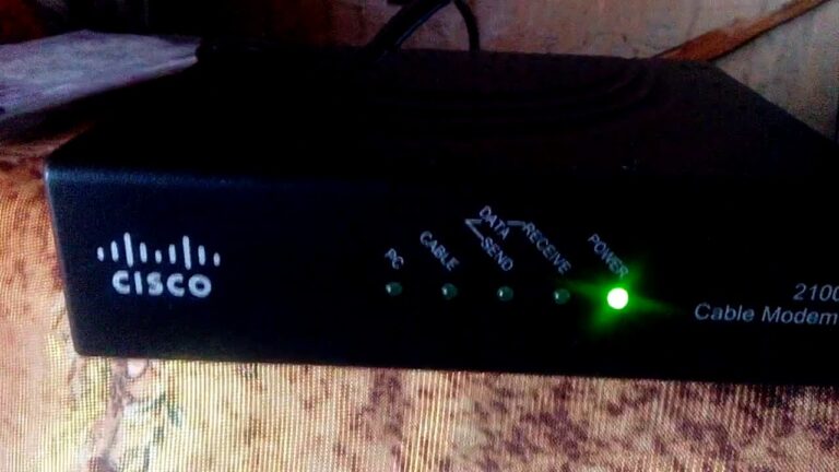 Cómo configurar un router cisco 2100 cable modem - Mundowin