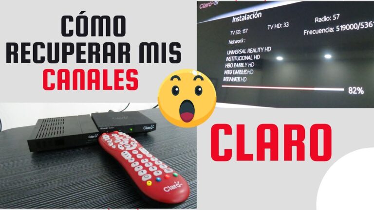 Cómo Configurar Los Canales De Claro Mundowin