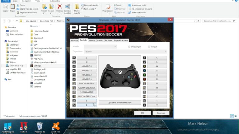 Cómo configurar los controles en pes 2017 - Mundowin