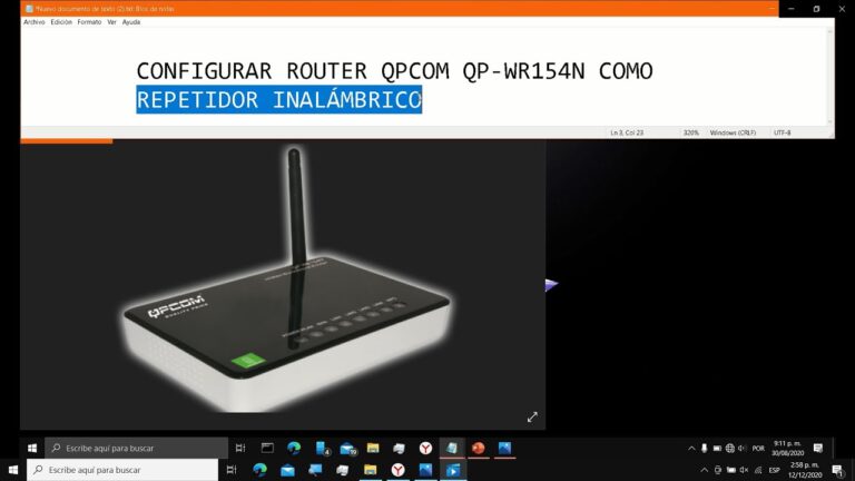 Cómo configurar un router qpcom Cómo repetidor - Mundowin