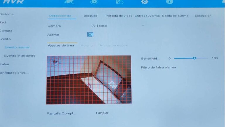 Cómo configurar deteccion de movimiento dvr hikvision - Mundowin