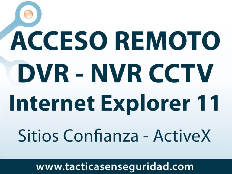 Cómo configurar internet explorer 11 para ver dvr - Mundowin