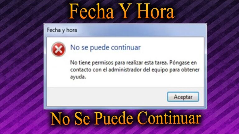 Cómo configurar la fecha y la hora en windows 7 sin ser adminis - Mundowin