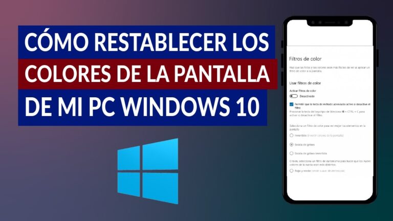 How to set screen color in Windows 10 - Mundowin