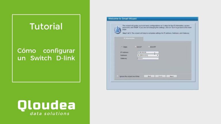 Cómo configurar un switch d-link - Mundowin