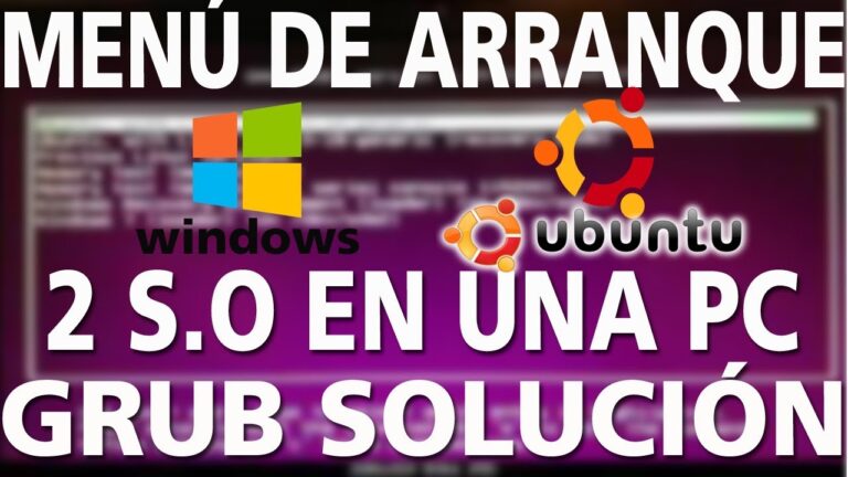 Cómo configurar o grub para dual boot - Mundowin