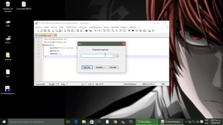 How to configure notepad++ to compile c - Mundowin