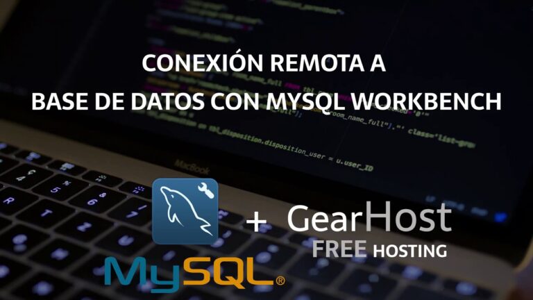 Cómo configurar mysql workbench para conexiones remotas - Mundowin