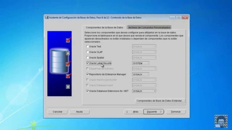 Cómo configurar base de datos oracle 11g - Mundowin