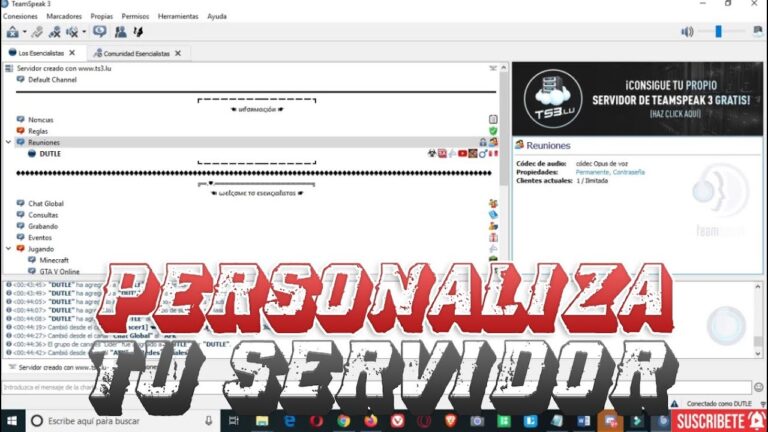 Cómo configurar un servidor de ts3 - Mundowin