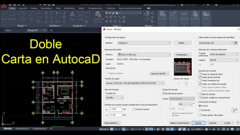 Cum se configurează o foaie cu litere duble în AutoCAD - Mundowin