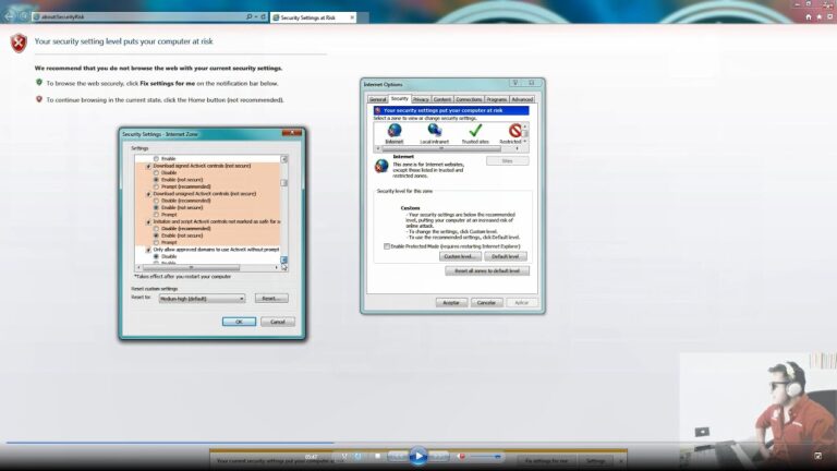 Cómo configurar internet explorer para idse 2018 - Mundowin