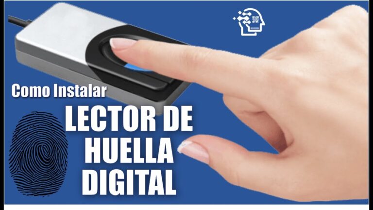 Cómo configurar un lector de huella digital - Mundowin