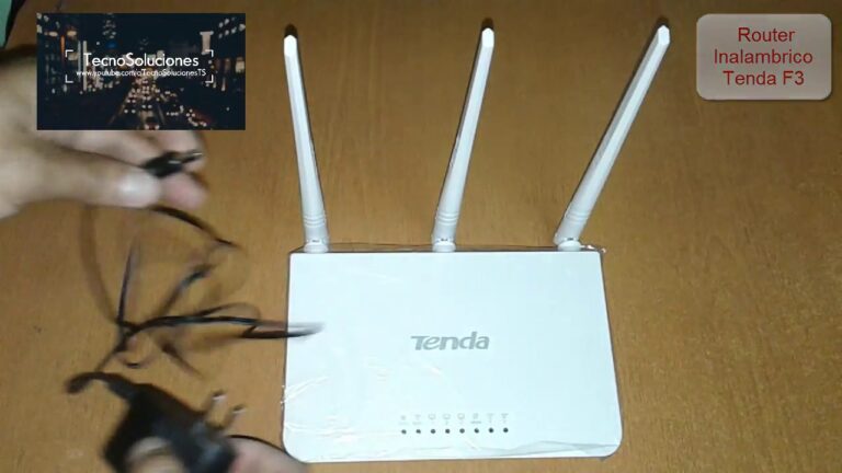 Cómo configurar un router tenda f3 - Mundowin