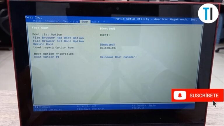 Cómo configurar bios dell para arrancar desde usb - Mundowin
