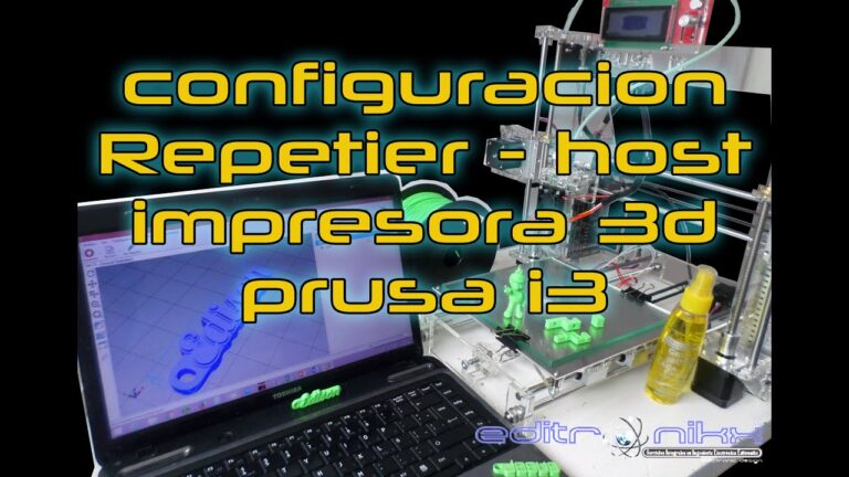 Cómo configurar repetier host para prusa i3 - Mundowin