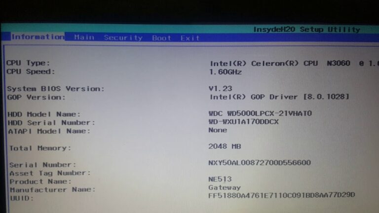 How to configure BIOS to boot from USB gateway - Mundowin
